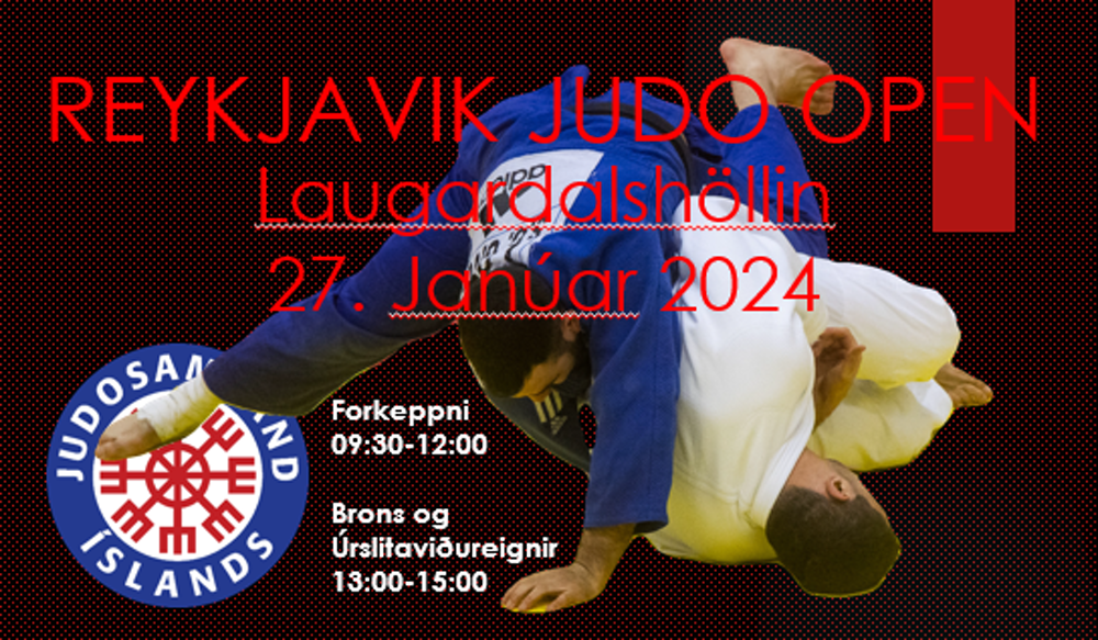 Reykjavík Judo Open 2024 - Judofélag Reykjavíkur